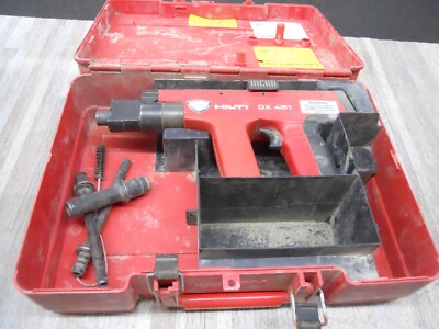 HILTI DX 451 Powder Actuated Tool, Nail Gun, Nailer, Piston Drive | eBay