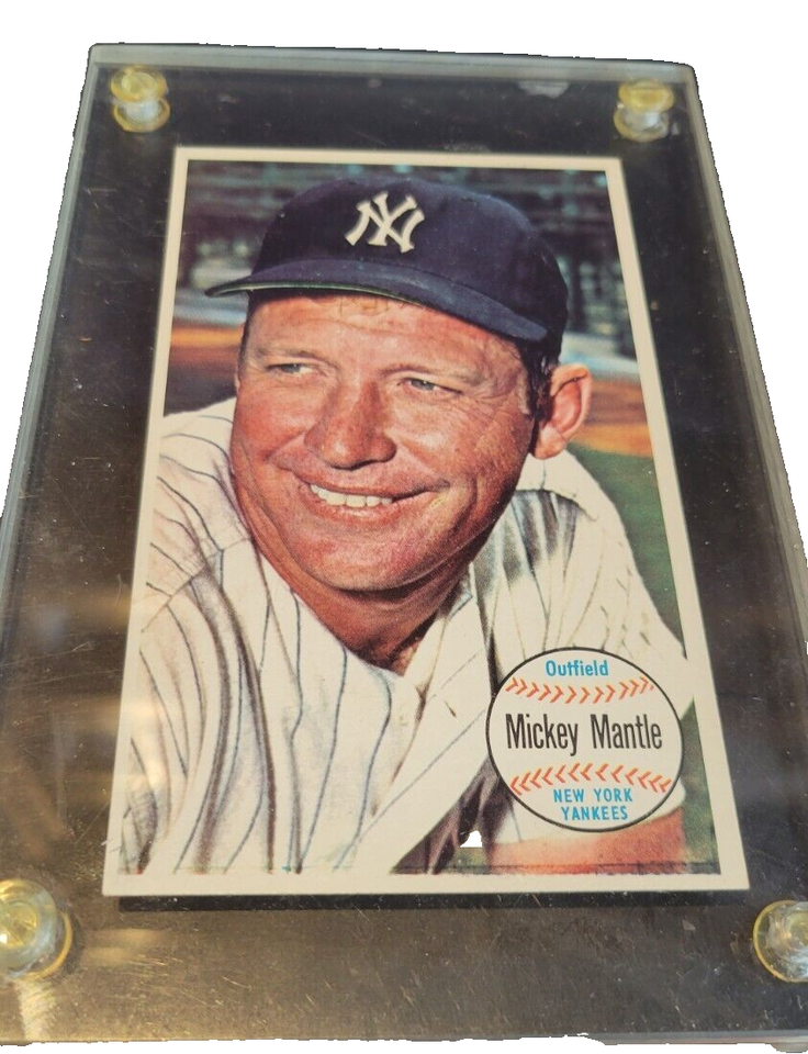 1964 Mickey Mantle card number 25 large card | eBay