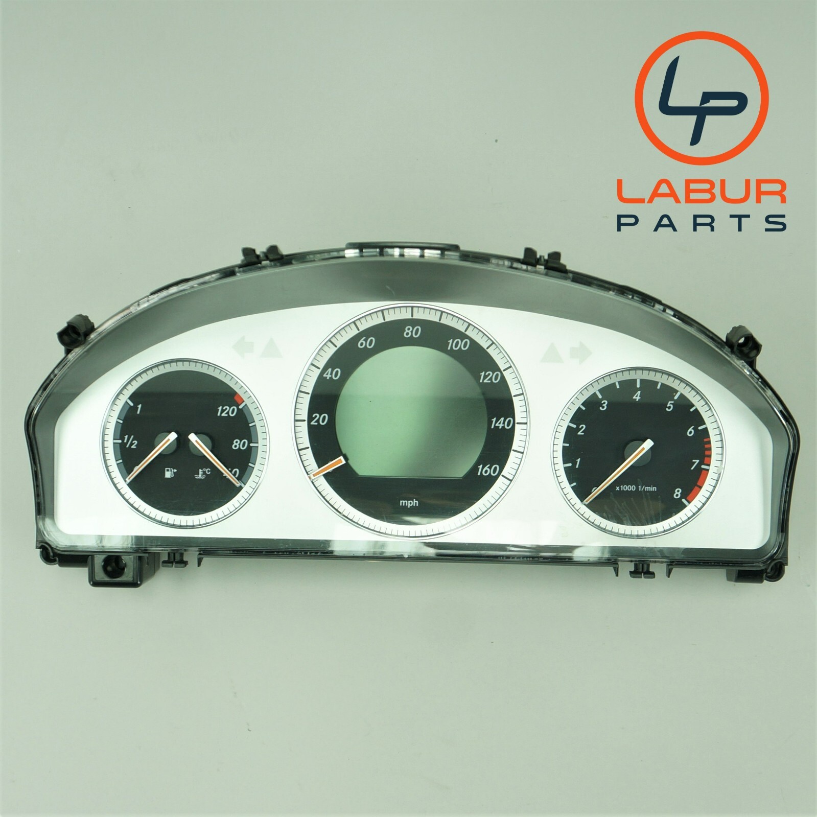 +C1179 W204 MERCEDES 08-11 C CLASS SPEEDOMETER INSTRUMENT CLUSTER GAUGE ...