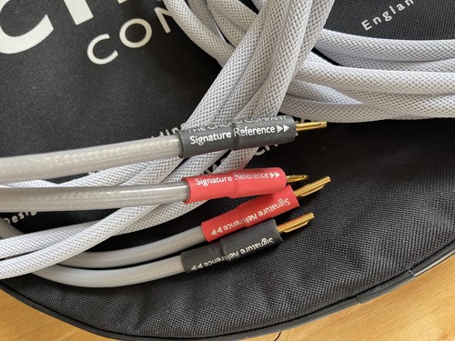 Chord Signature Reference Speaker Cable 2.3m Pair Special Edition White ...