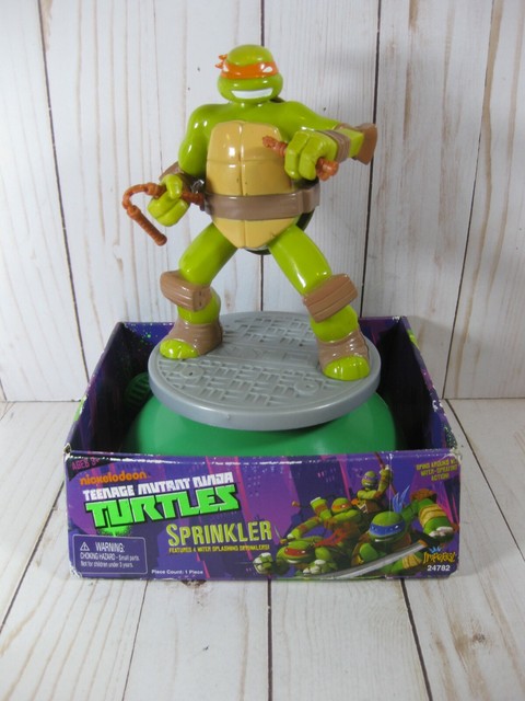 Teenage Mutant Ninja Turtles Spinning Water Sprinkler 2012 Imperial Toy ...