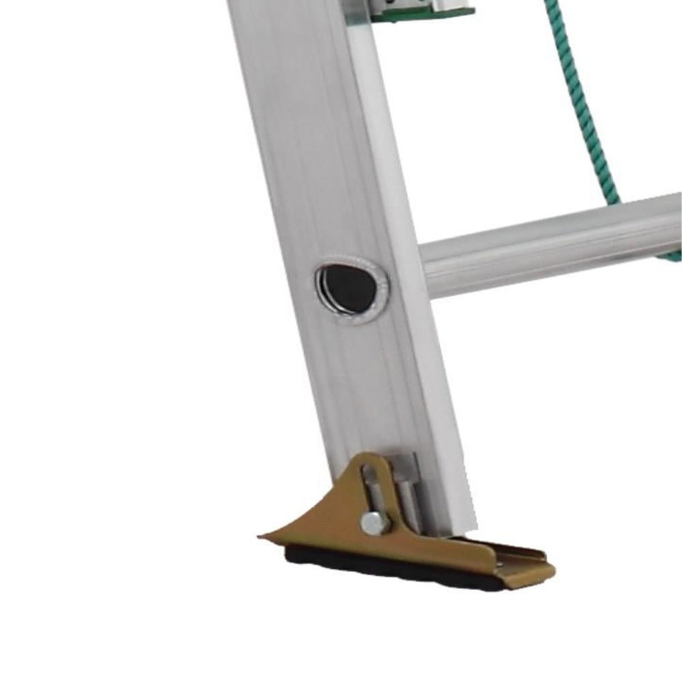 EXTENSION LADDER 9-Foot Aluminum 16 Ft Reach 225 Lbs Load Capacity | eBay