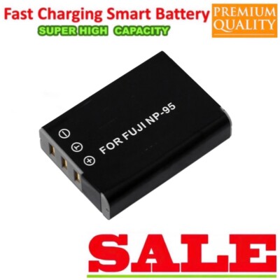 Battery for FujiFilm NP-95 DB-90 Finepix Real 3D W1 X-S1 X100 3D W1 X ...