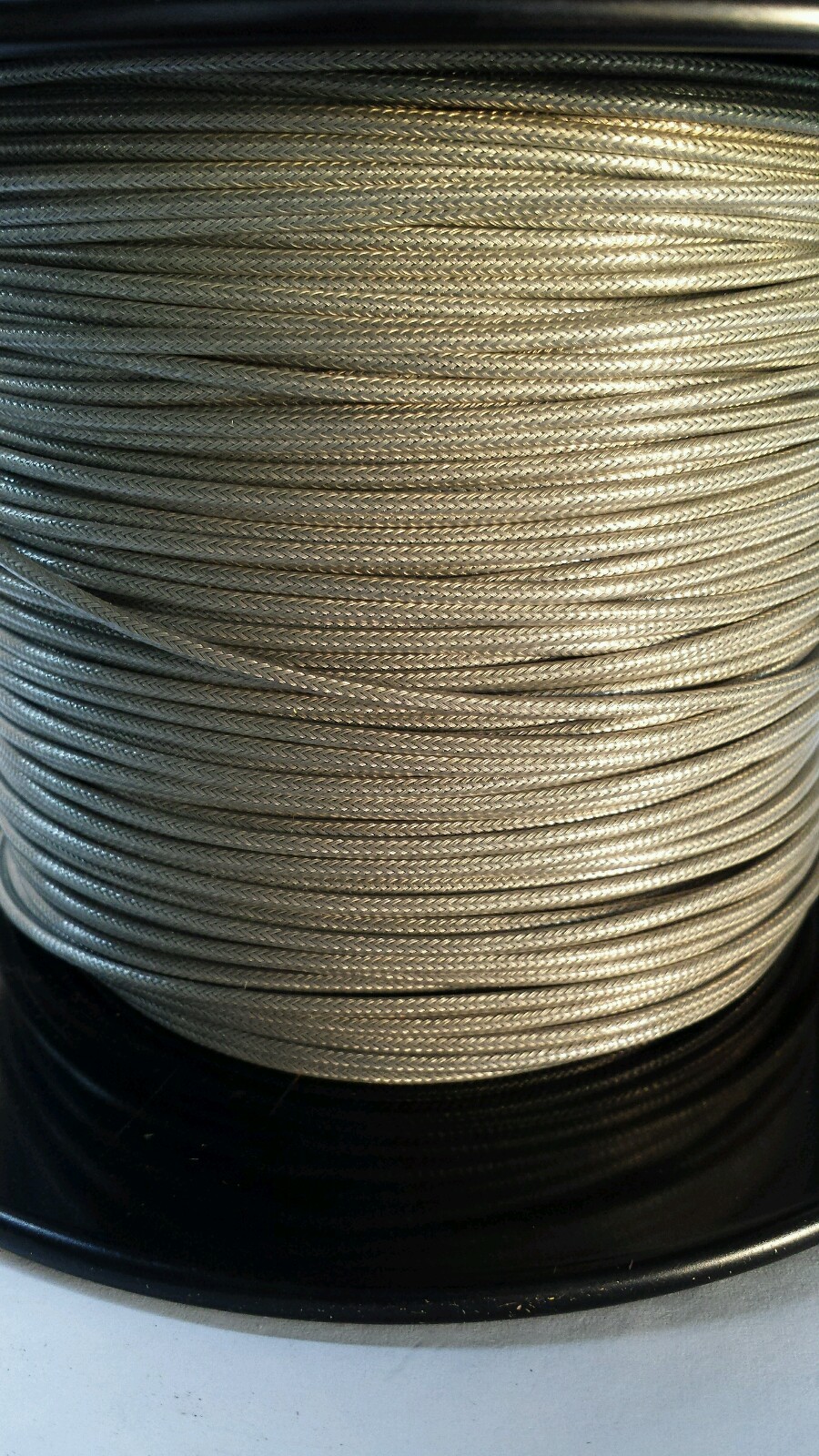 500 FT Spool GC18A122K 22Awg Gray Shielded SPC Cable Wire 1/C 19S ...