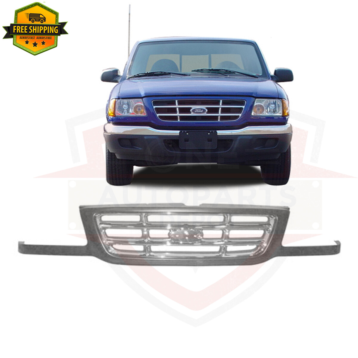 Ford Ranger Grill Replacement