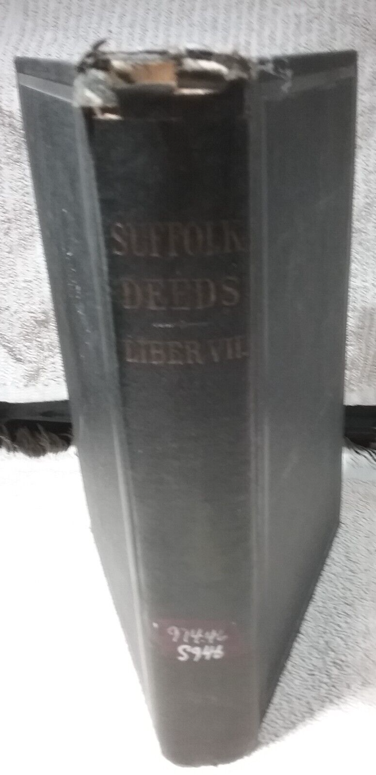 Suffolk County Deeds Boston Massachusetts - Liber VII - 1894 ...