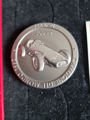 Ferrari 500 F2 World Championship 1952 Titanium Medallie / Münze | eBay