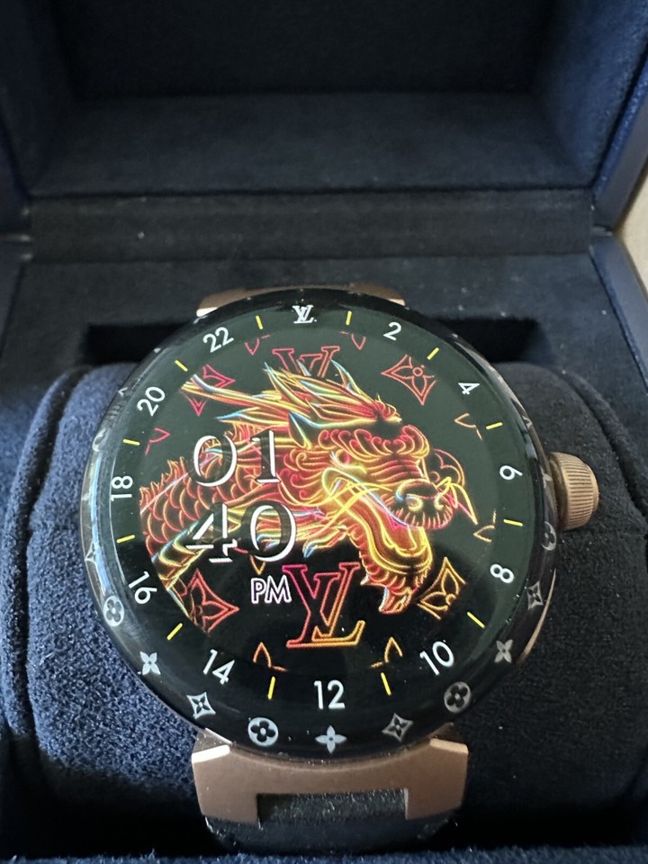 LOUIS VUITTON Tambour Horizon Light Up Connected Watch LV Smart watch ...