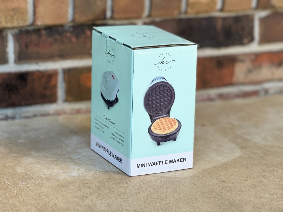 Kitchen Selectives Mint Green 4 Inch Round Mini Waffle 4 Inch, | eBay