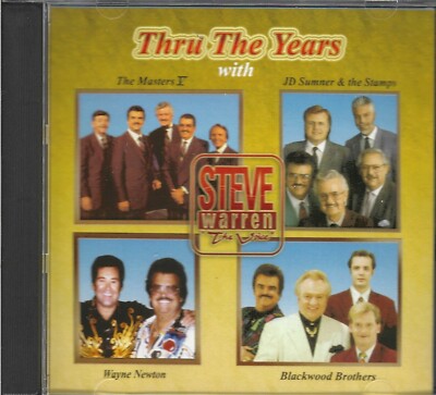 STEVE WARREN......"THRU THE YEARS"....AUTOGRAPHED......HTF OOP GOSPEL ...