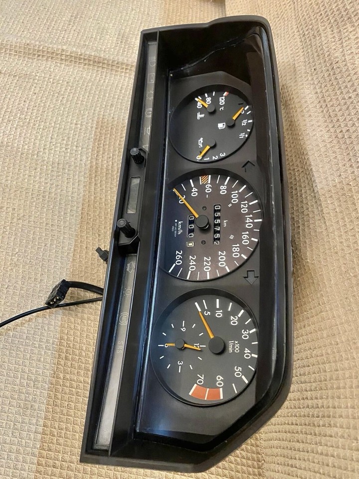 Mercedes-Benz W201 190E 2.3/2.5 16V 260km/h Speedometer Instrument ...