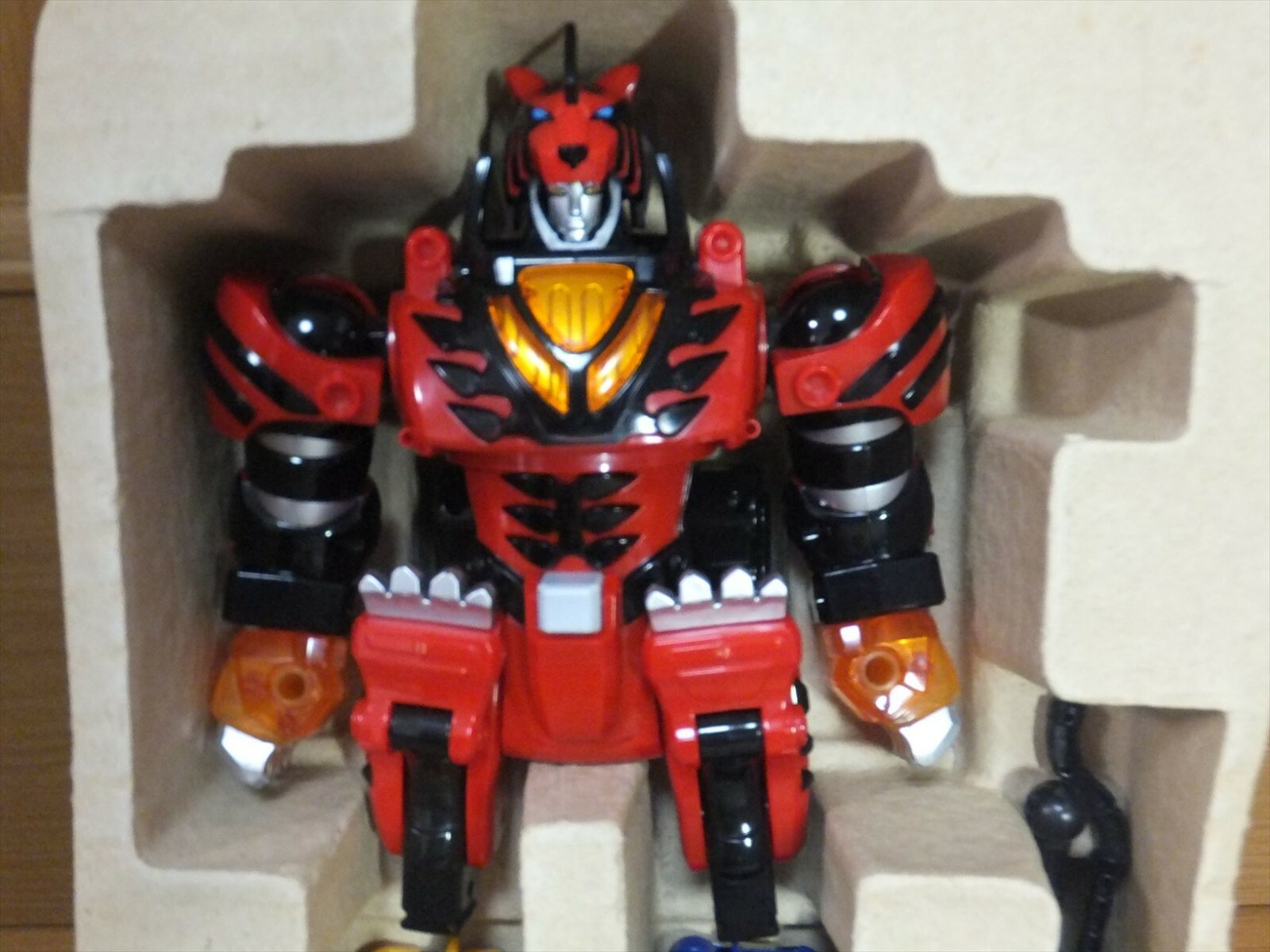 Power Rangers Jungle Fury Gekiranger DX Gekitouja Megazord 6 Zord Set ...