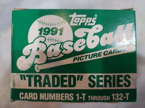 1991 Topps Traded Box Set Baseball Card | eBay