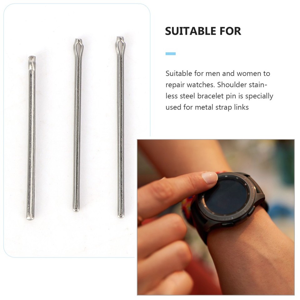 Hemobllo 360pcs Stainless Steel Spring Bar Tools Watch Band Link Cotter ...