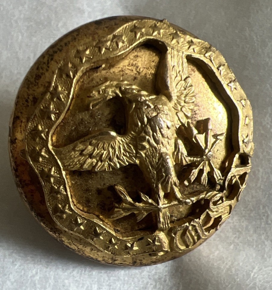 PRE CIVIL WAR UNITED STATES OFFICIAL & DIPLOMATIC OFFICER'S BUTTON ...