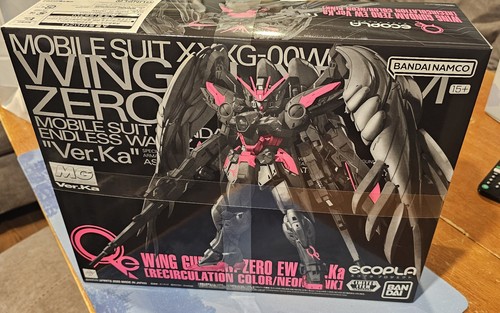 Wing Gundam Zero EW Ver.Ka Neon Pink Model Kit Gundam Chicago Base ...
