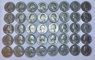 1976 Bicentennial Drummer Boy Quarters ~ Average Circulation Full Roll ...