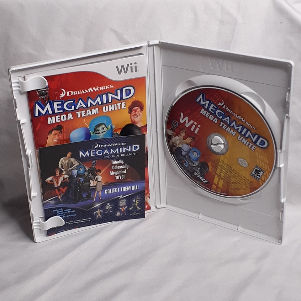 Nintendo Wii Megamind Mega Team Unite - Complete w/ Manual 785138303741 ...