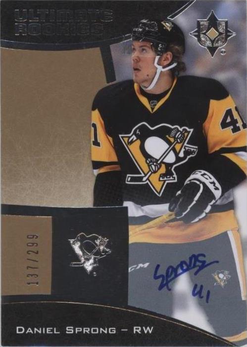 2015-16 Upper Deck Ultimate Collection - Autographed Ultimate Rookies ...
