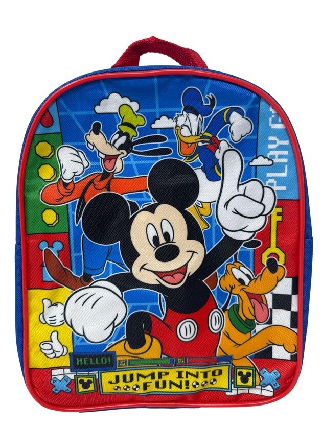 Disney Mickey Mouse Club House Boys Kids Toddler Backpack Preschool ...