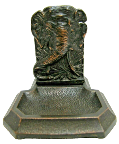 Elephant Antique Judd Mfg Co Tray Matchbook Holder Decorative Arts ...