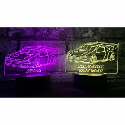 National Hot Rod Night Light - Small | Oval Stock Car Racing Lamp | eBay UK
