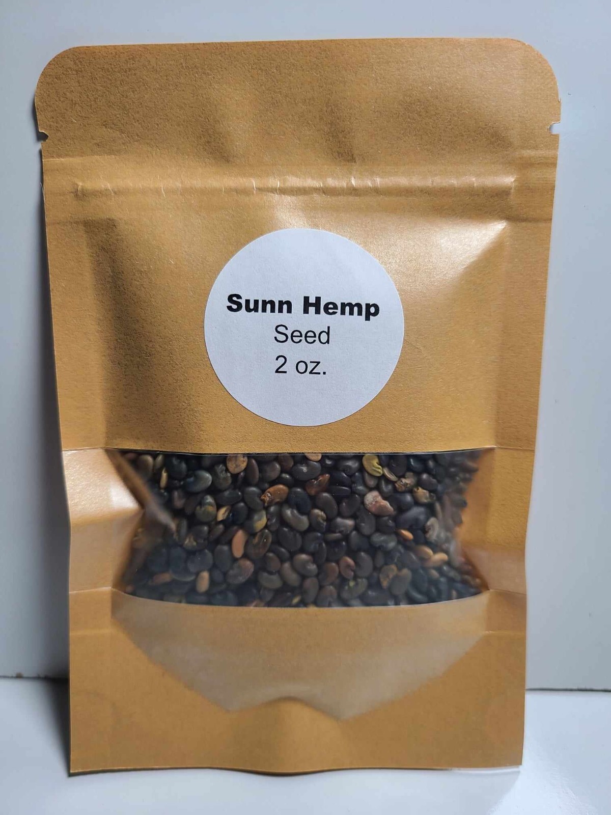 Sunn Hemp Seed 100% Pure – Non-GMO 2 oz pack (Approximately 1,500 Seeds ...