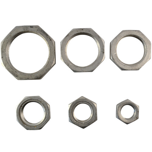 1/2"-2" O-Ring Lock Nut Stainless Steel 304 Groove Pipe Fitting Lock ...