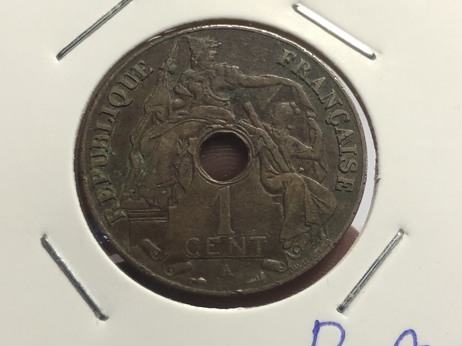 1 Cent Indochine Coins 1923 mint A Original Vintage Rare 100%_LDP Shop ...