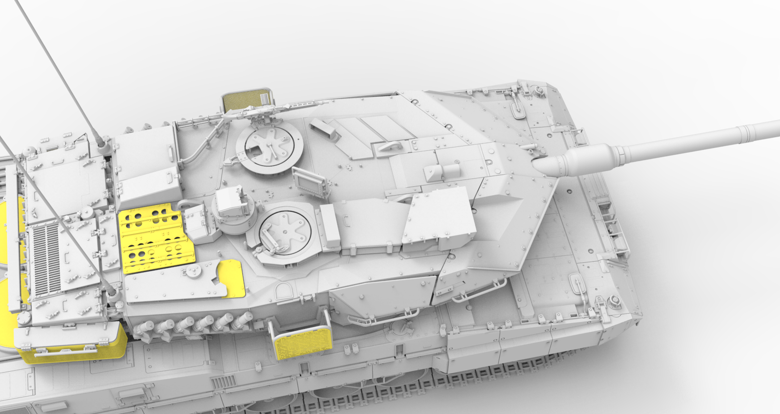 Border BT-040 1/35 Scale German Leopard 2A7V Main Battle Tank Model Kit ...