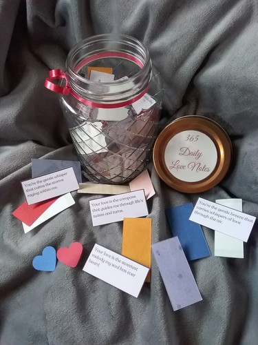 365 Daily Love Notes in a Jar for Couples | eBay