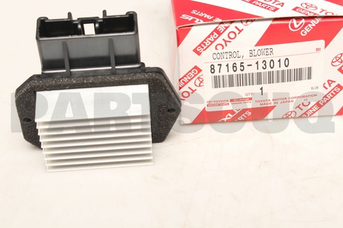 8716513010 Genuine Toyota CONTROL, BLOWER MOTOR 87165-13010 | eBay