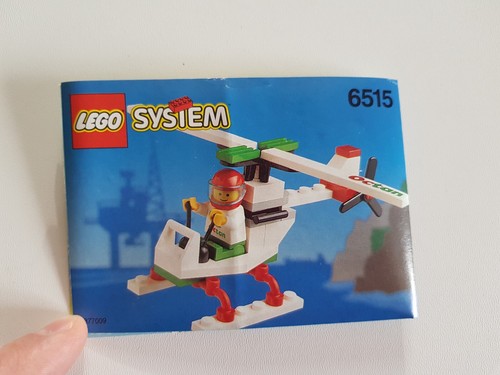 Notice / instructions LEGO n°6515 SYSTEM - espace - Stunt Copter - 1994 ...