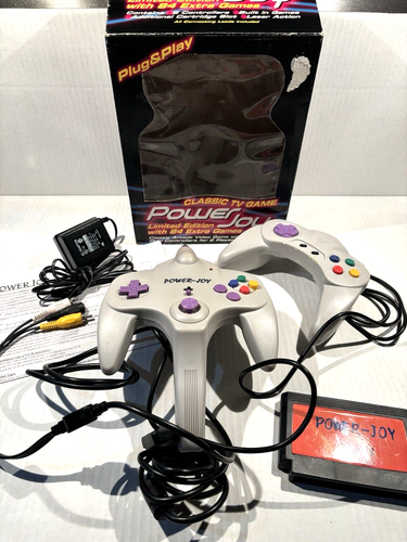 Power Joy Classic TV Game Limited Edition 84 Extra Games Plug N’ Play ...