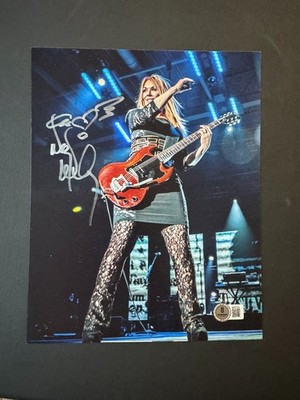 Nancy Wilson Hot! autographed signed Heart Ann 8x10 photo Beckett BAS ...
