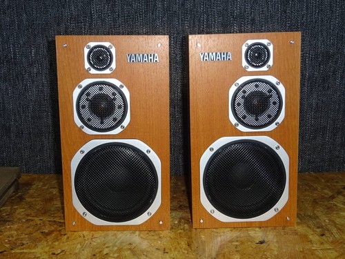 YAMAHA NS-1000MM Cherry 3-Way Bookshelf Speakers (Pair) | eBay