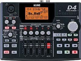 KORG D4 Digital Recorder Compact 4-track vintage fast ship from japan ...