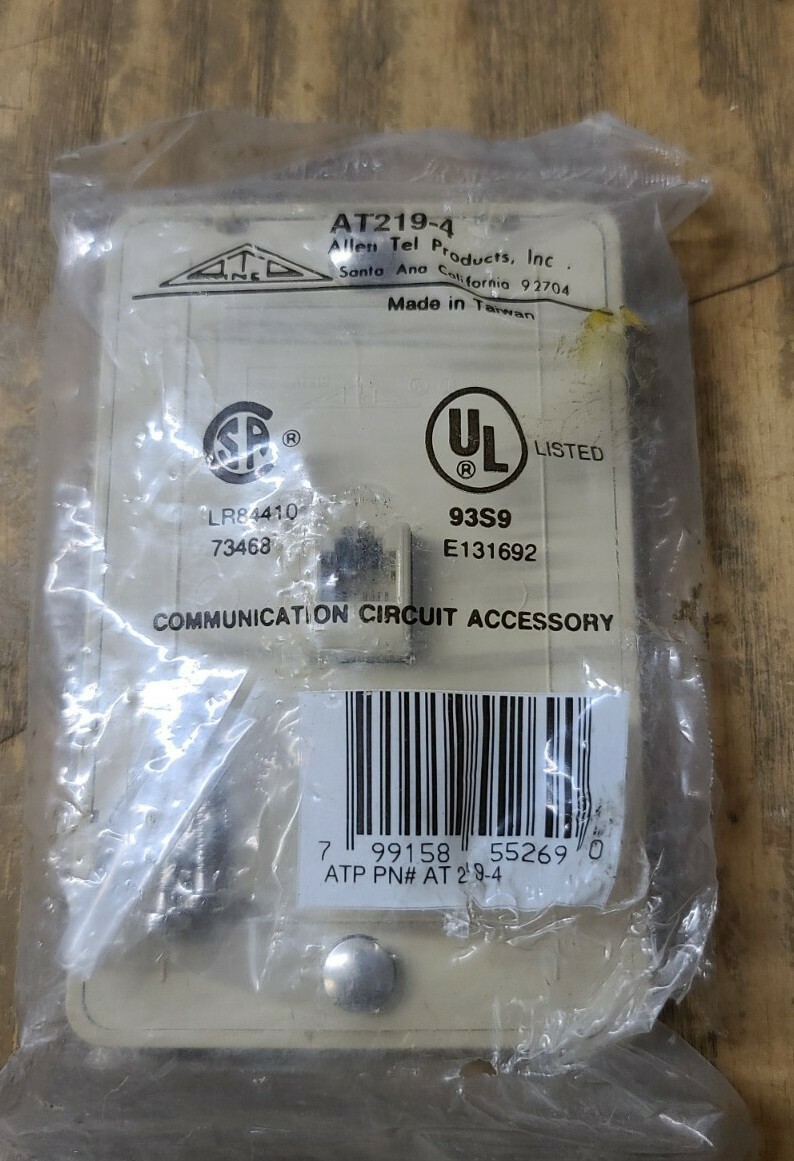 Allen Tel Communication Circuit Accessory AT219-4 1Z-2140-X11 | eBay