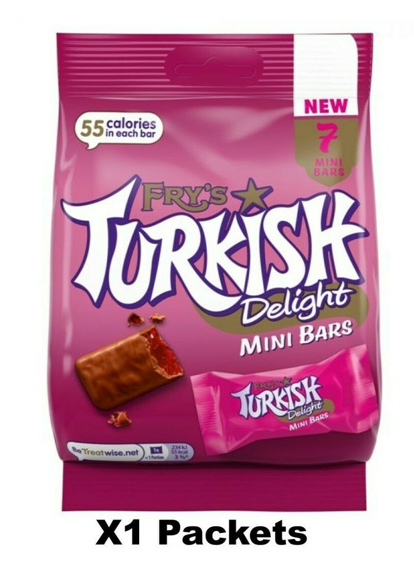 Fry's Turkish Delight Mini Bars Bags Christmas Halloween Birthday | eBay UK