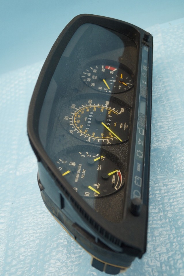 Mercedes w126 300SE 300SEL Speedometer Instrument Cluster Gauges Panel ...