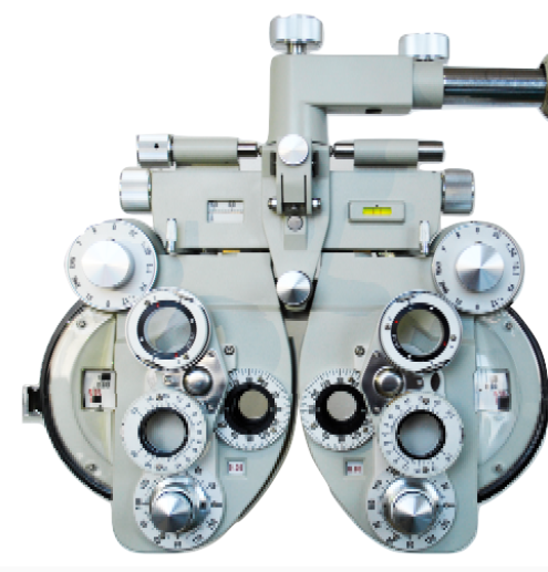 Ophthalmic View Vision Tester White Optical Manual Refractor Optometry ...
