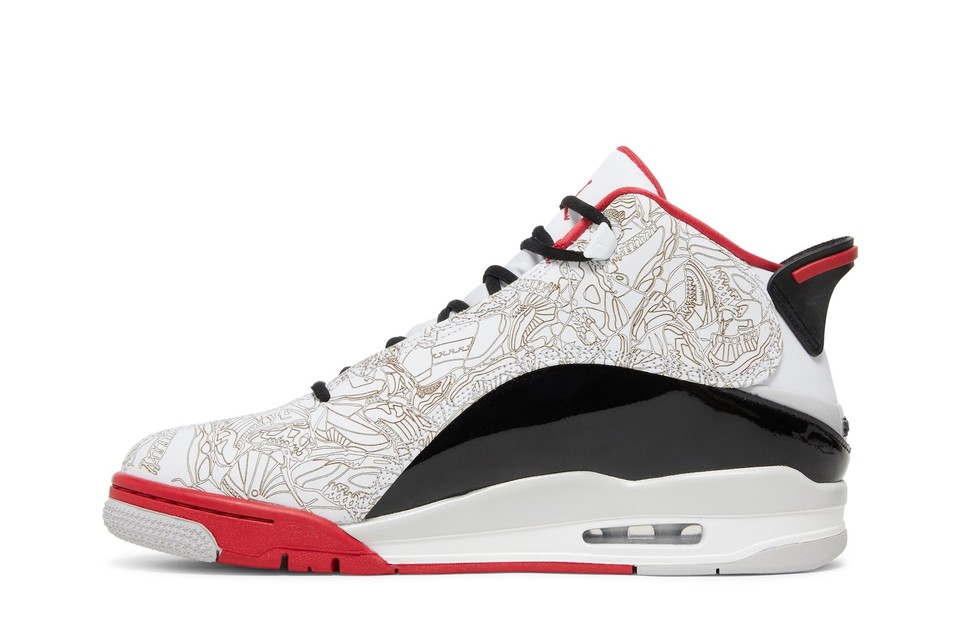 Nike Air Jordan Dub Zero Varsity Red 2022 Retro Sneakers Men's 311046 ...