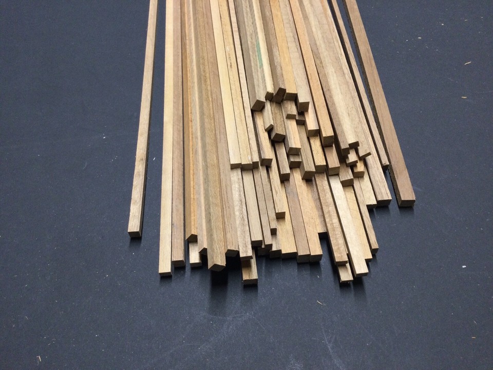 Softwood Timber Offcuts 10 Length 58cm Long, Small Beading Strips ...