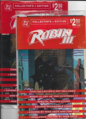 DC Comics Robin III Mini-Series 1-6 (1992) Complete w/ Movement Covers ...