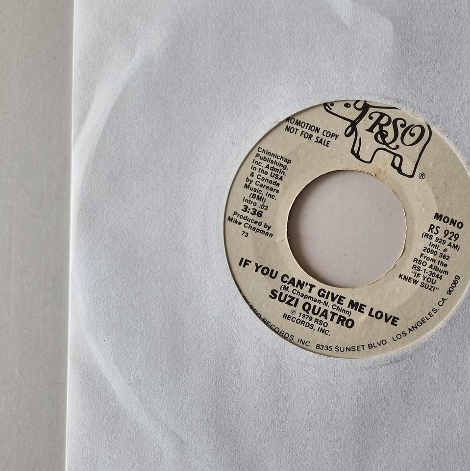 Suzi Quatro - If you can't give me love 7'' Vinyl US PROMO | eBay