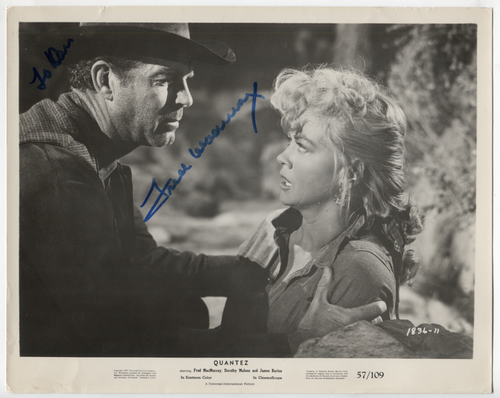 Fred MacMurray Quantez Actor Autographed 8"x10" Photo w/COA WWE13-83 | eBay