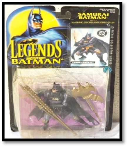 Kenner Legends of Samurai Batman w/Slashing Sword Action Figure 1994 ...