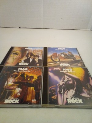 Time Life Music Classic Rock 60s Lot of 4 CD 64 68 69 | eBay