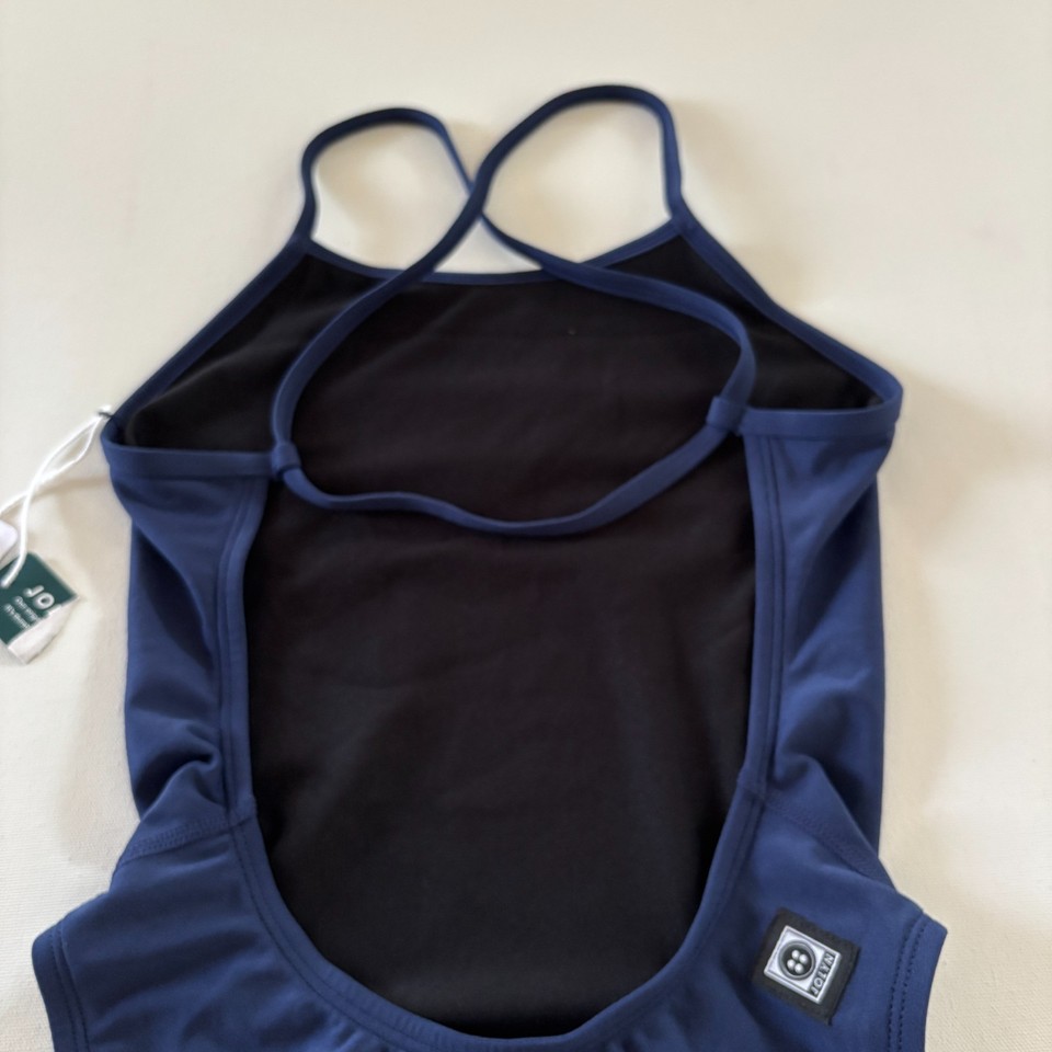 Jolyn Size 26 Train Team Brandon 2 One Piece Swimsuit in Navy - NEW | eBay