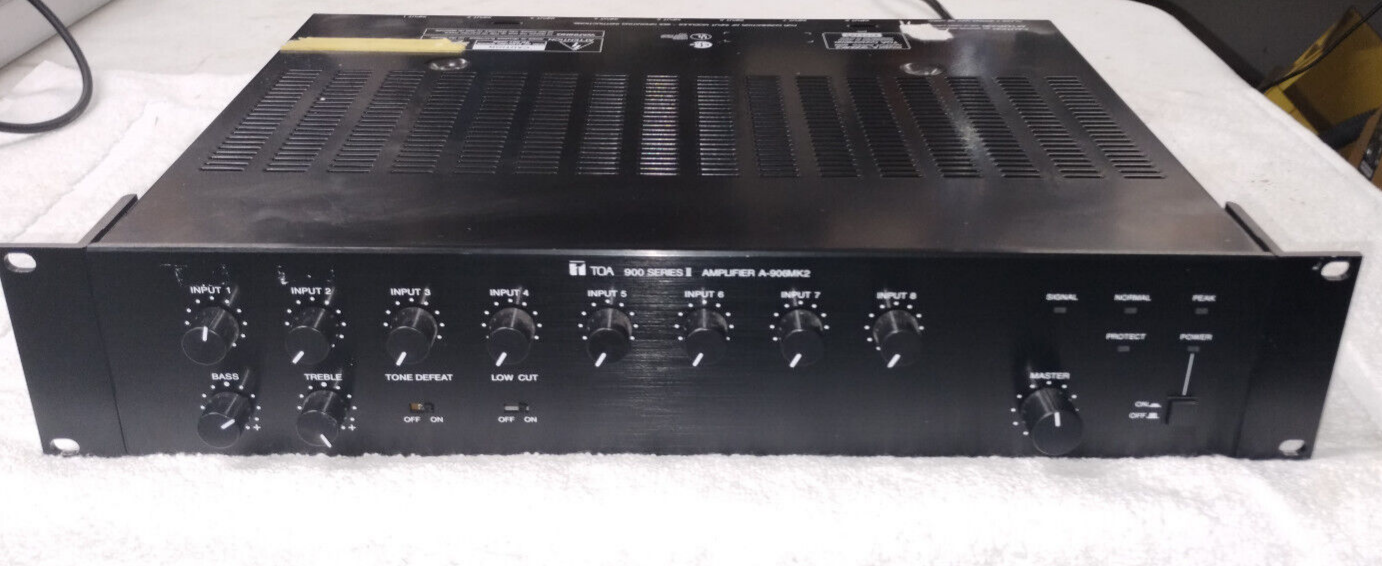 TOA 900 SERIES II, A-906 MK2, MIXER AMPLIFIER | eBay